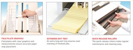 MBM 208J Manual Tabletop Folder - FO0601
