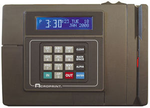 Acroprint Internal Modem DC7000 Data Collection Terminal - Infrared Bar ...
